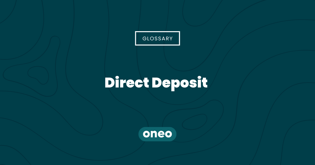 Direct Deposit - Oneo