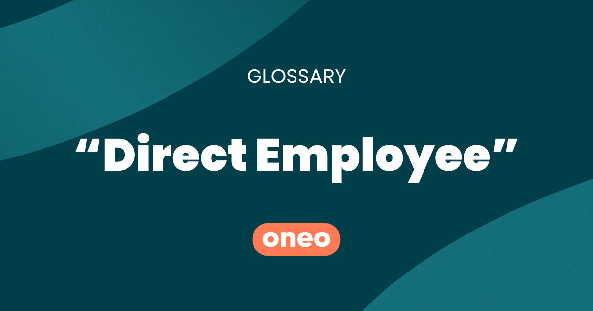 Direct Employee - Oneo